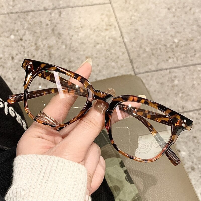 Vintage Transparent Glasses Anti-Blue Light Computer Sunglasses For Me ...