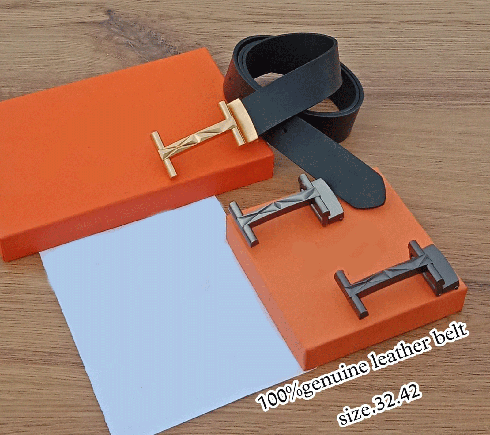 Classic Design H Letter Leather Strap Belt For Men's-Unique and Classy ...