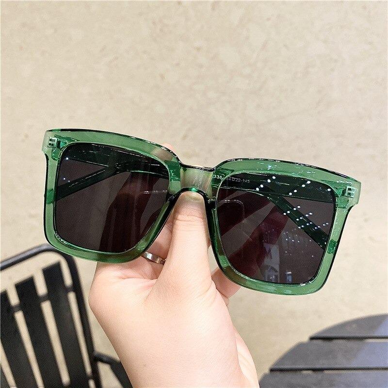 High Quality Big Square Frame Classic Vintage Gradient Fashion Retro G ...